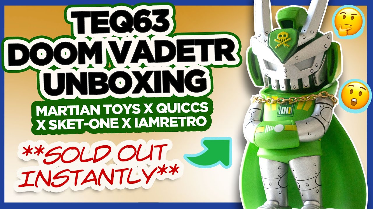 Got Em! Doom Vader TEQ63 - Martian Toys x Quiccs x Sket-One x IamRetro ...