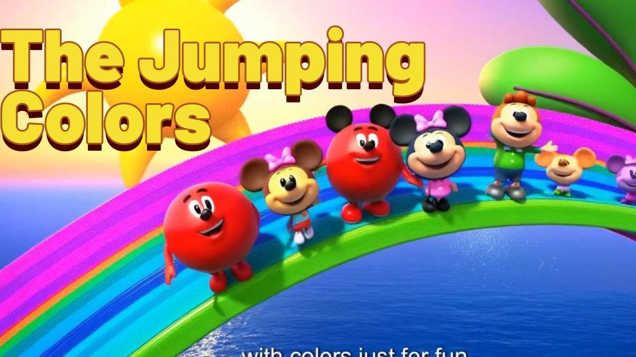 The Jumping Colors | Colors Everywhere - Kids Song | Learn Colours with ...
