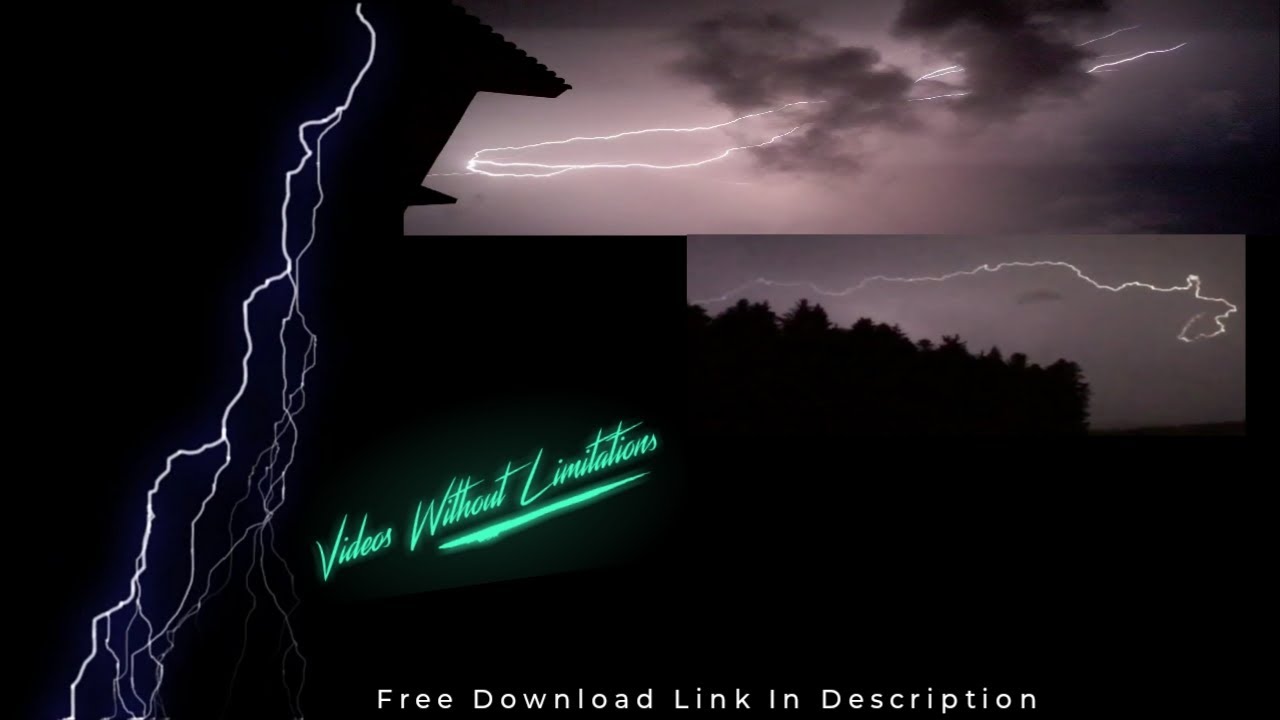 10 Lightning Bolt --Scary and Beautiful --No Copy Right Strike 100% ...
