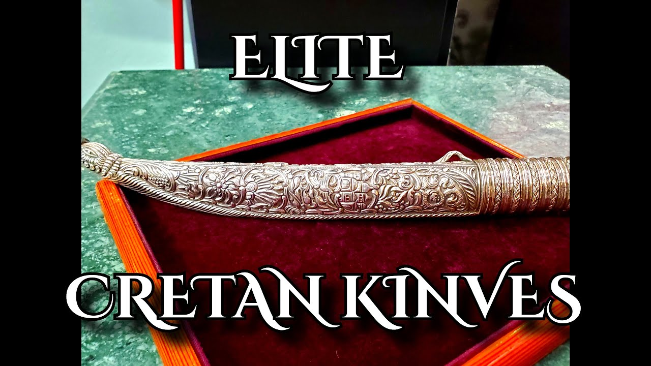 EXCLUSIVE - HANDMADE - CRETAN SILVER KNIVES UHD 4K - YouTube
