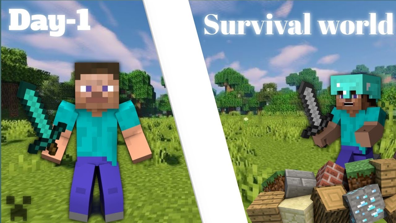 Mil..gaya finally [Minecraft survival] Fire time - YouTube
