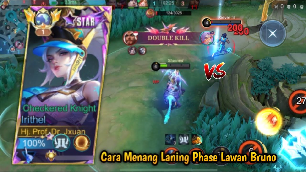 TUTORIAL CARA MENANG LANING PHASE LAWAN BRUNO MENGGUNAKAN IRITHEL DI ...