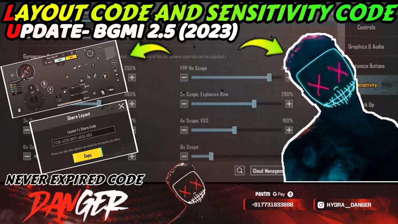 UPDATE 2.5 | DANGER SENSITIVITY SETTINGS | DANGER CONTROL CODE | DANGER ...