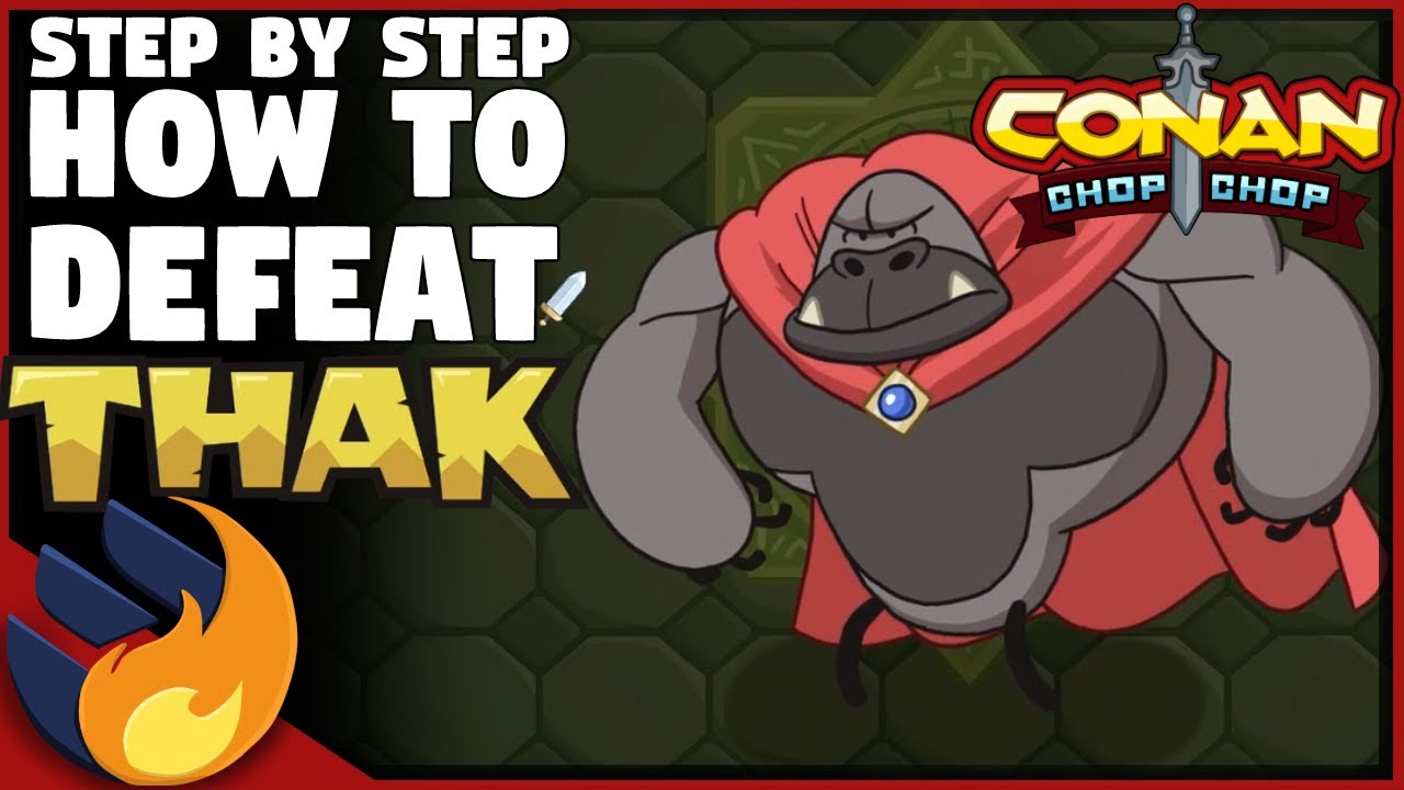 HOW TO DEFEAT THAK THE GORILLA BOSS | Conan Chop Chop | Full Release ...