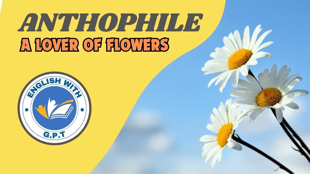 Meaning of Anthophile | Embrace the Beauty of Flowers | English with ...