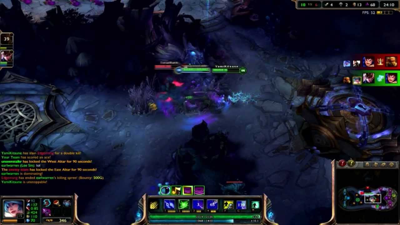 League of Legends - Sona on Steroids Full Game Highlights (Unseenstalkr ...