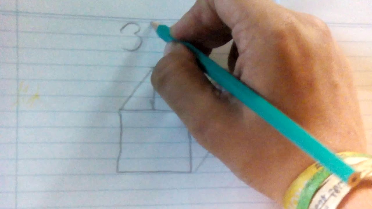 Hogyan lehet 3d -s kockát rajzolni - YouTube