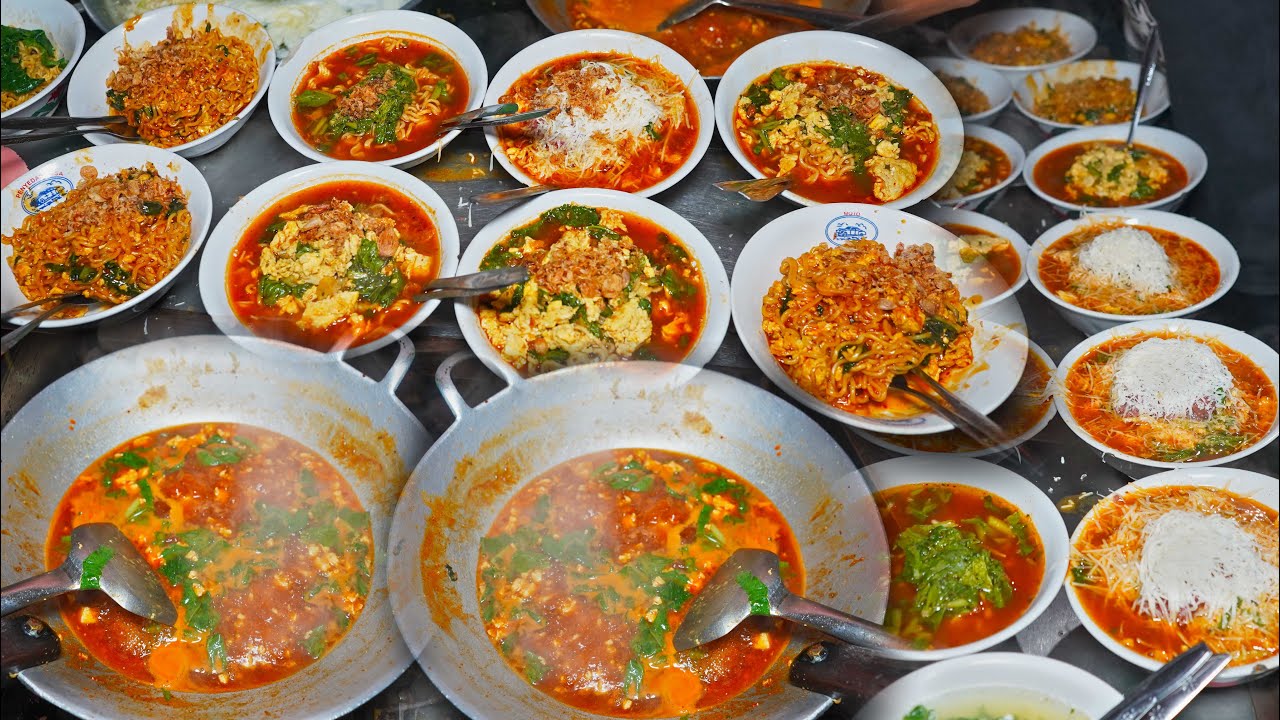 TRAGIS !!!!! SEHARI 400 PORSI INDOMIE NYEMEK KORNET KUAH MERAH KENTEL ...
