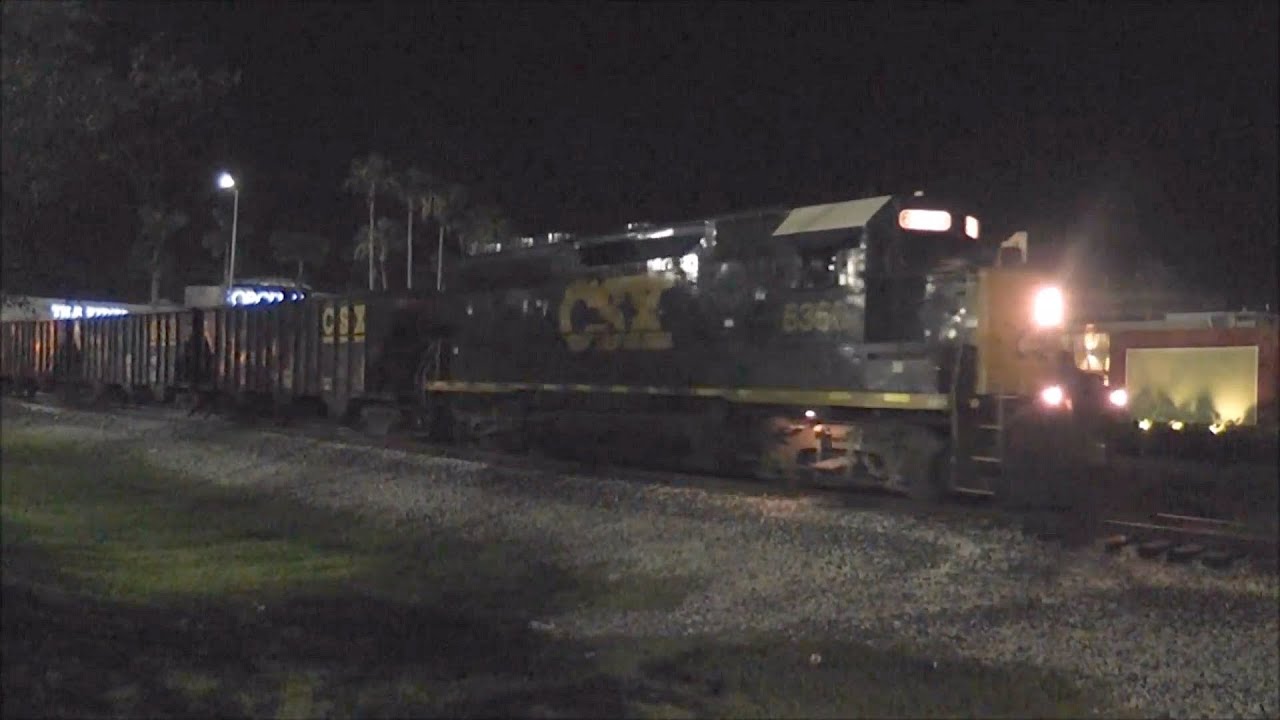 CSX Trains on Miami Lehigh Spur June 2011 - YouTube