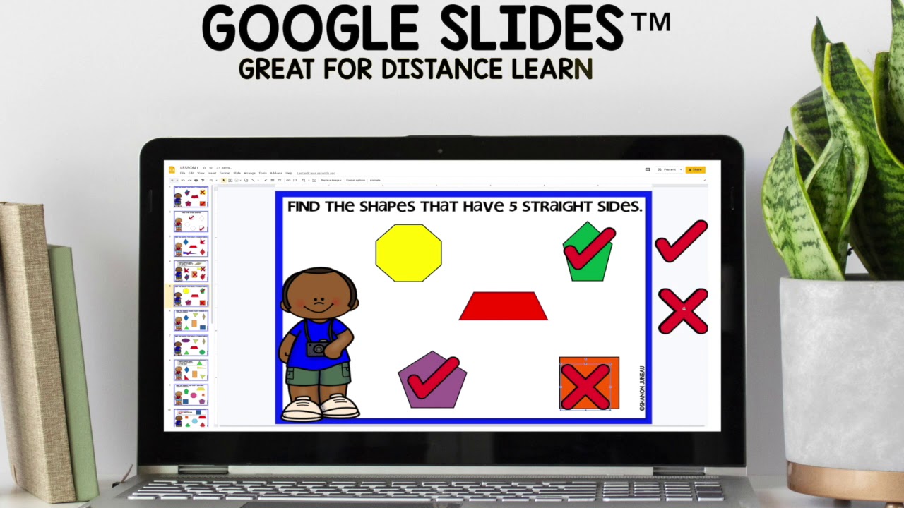 Classifying Shapes using Google Slides Module 5 Lesson 1 - YouTube