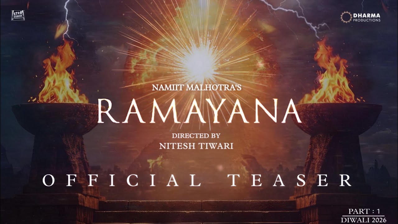 RAMAYANA - First Glimpse Teaser | Ranbir Kapoor, Sai Pallavi | Nitesh ...