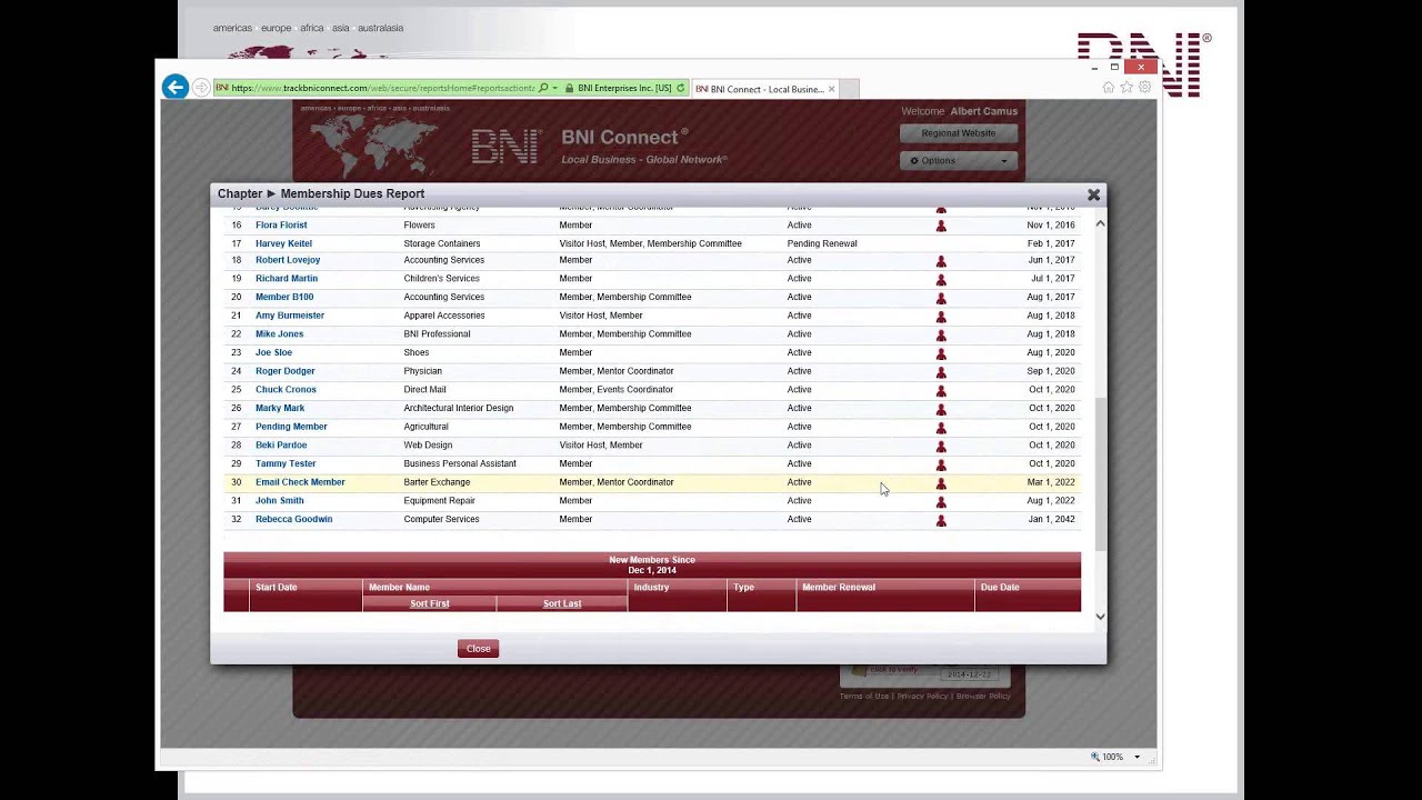 BNI Connect -Online Renewals for BNI AZ - December 22, 2014 - YouTube