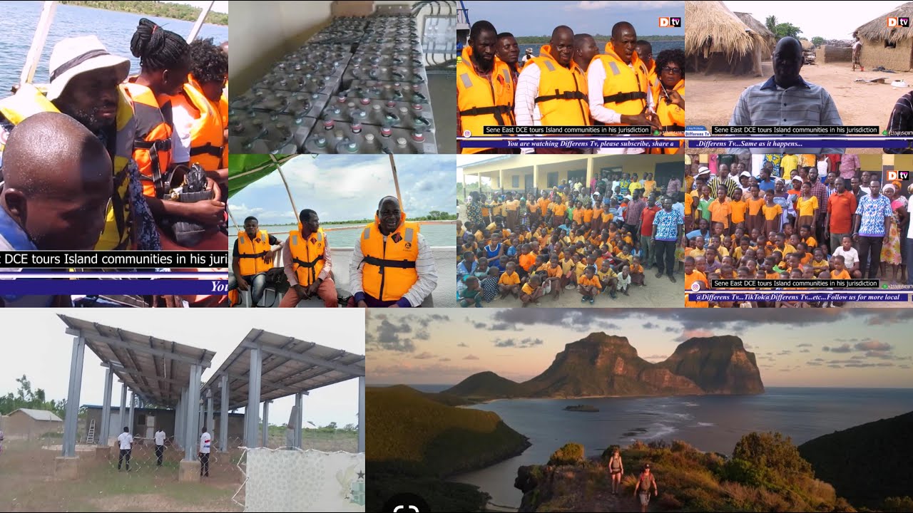 Sene East DCE tours Island communities in his jurisdiction for a ...