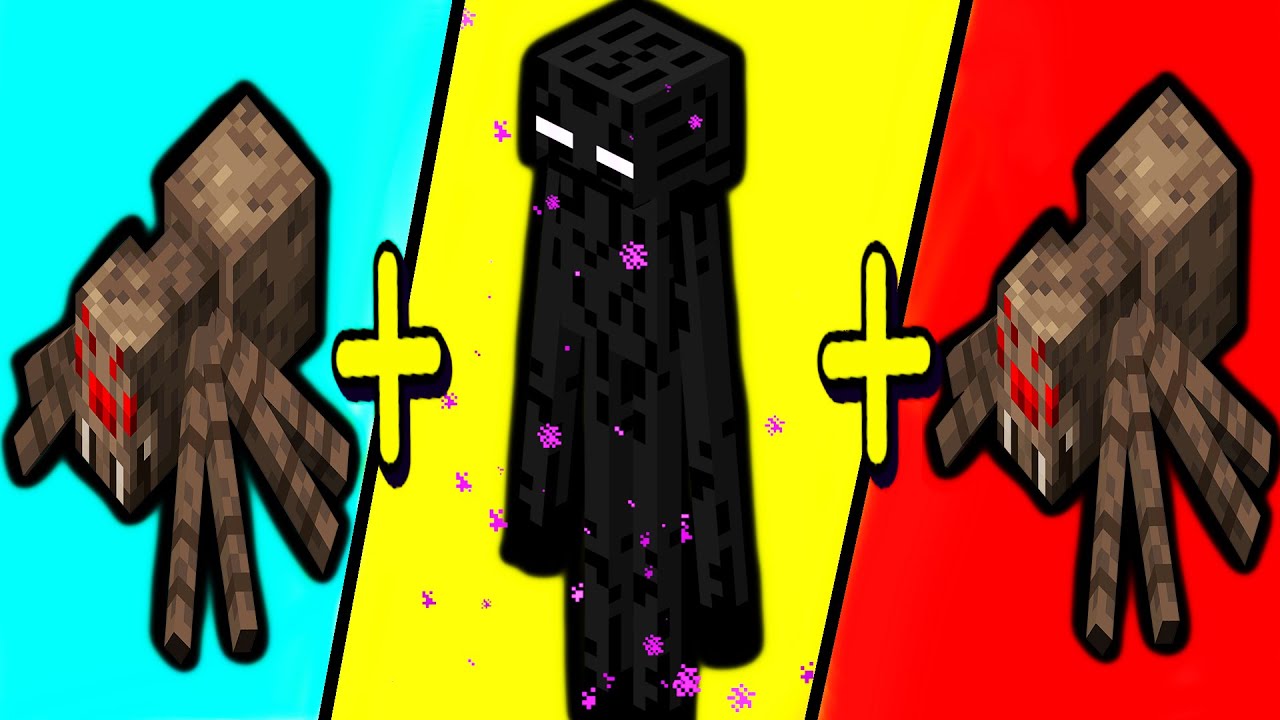 Spider + Enderman + Spider = ??? - YouTube