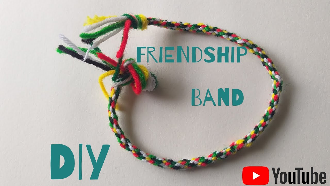 DIY Friendship Band|Easy|Quick|Art - YouTube