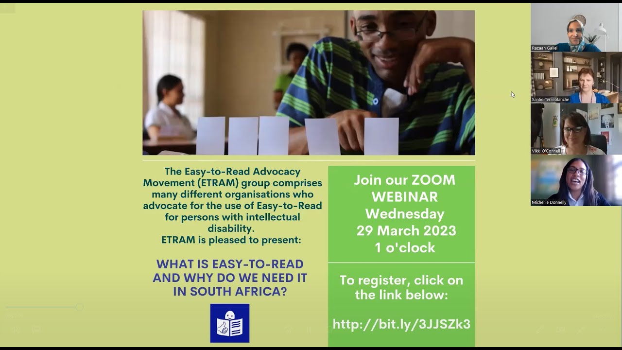 What is Easy-to-Read and why do we need it in South Africa? - YouTube