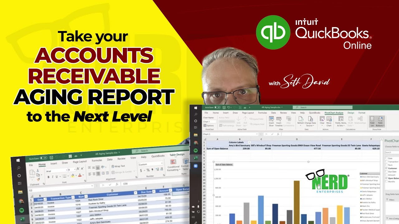 Take your QuickBooks Online Accounts Receivable Aging Report To The ...