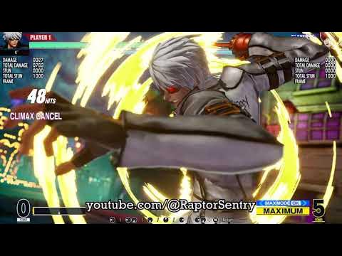 KOF XV K' Stun TOD 100% 93 Hit Corner Combo 5 (EXCLUSIVE NEW STUN ROUTE & FINISHER) - YouTube