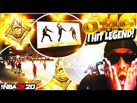 I HIT LEGEND ON NBA 2K20.... UNLOCKING ARRIVE IN STYLE /VIP GOT NEXT ...