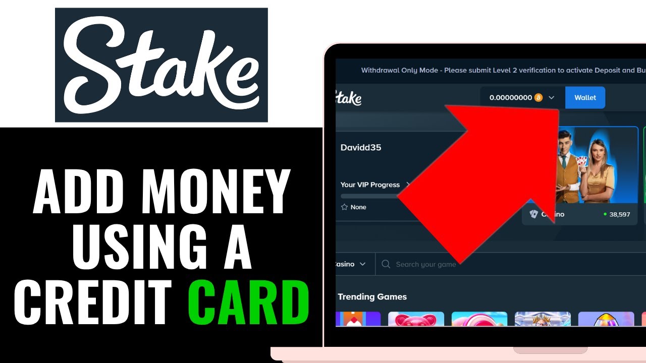 How to Add Money to Stake Using Credit Card 2025 | Deposit Money to ...