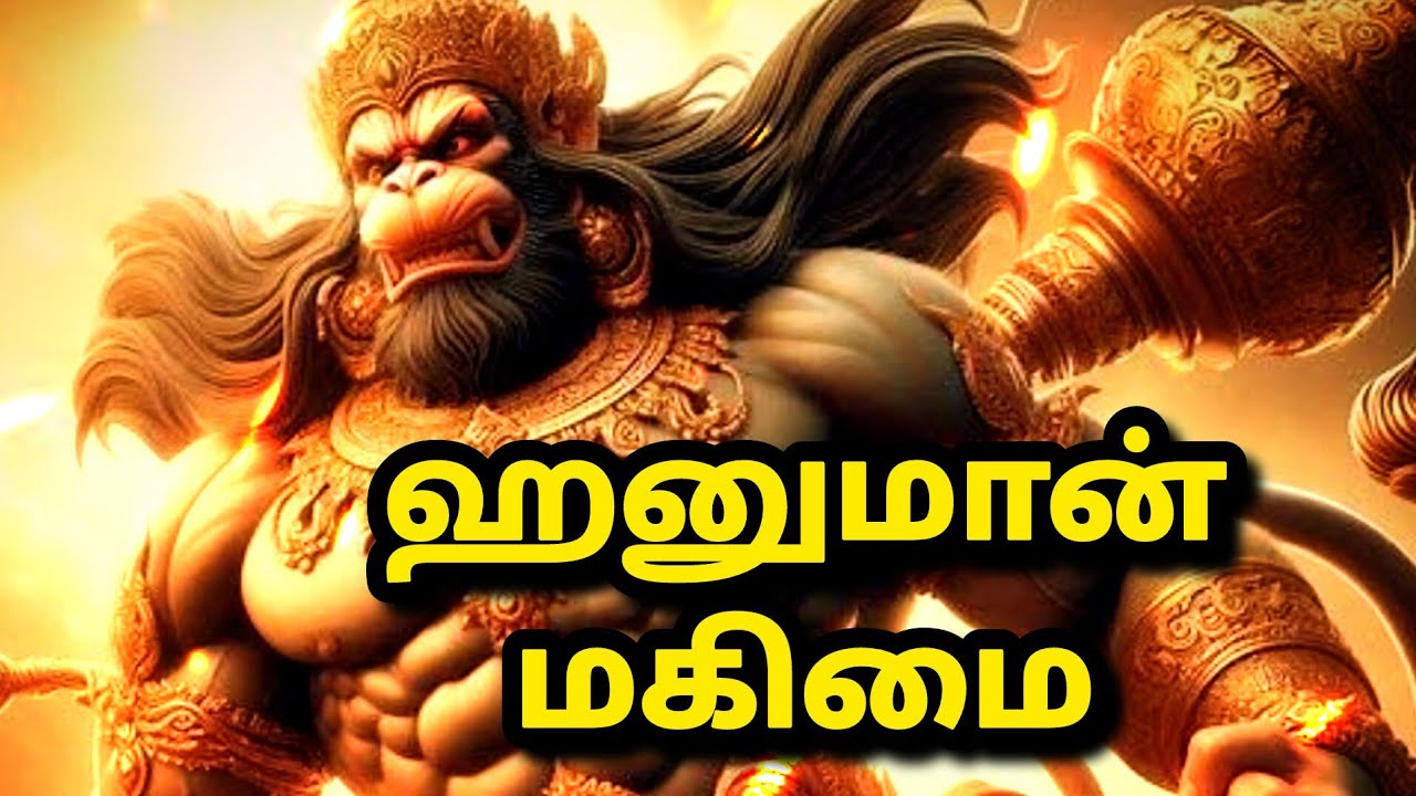 மெய்சிலிர்க வைக்கும் ஹனுமான் மகிமைகள் | Hanuman story in tamil ...