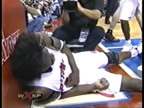 Another Great Pistons Sequence (Block, Flagrant And-1, Six Point Trip)