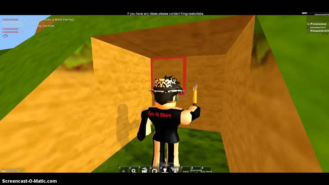Lets Play Roblox Part 32 Rocraft Enderman - YouTube