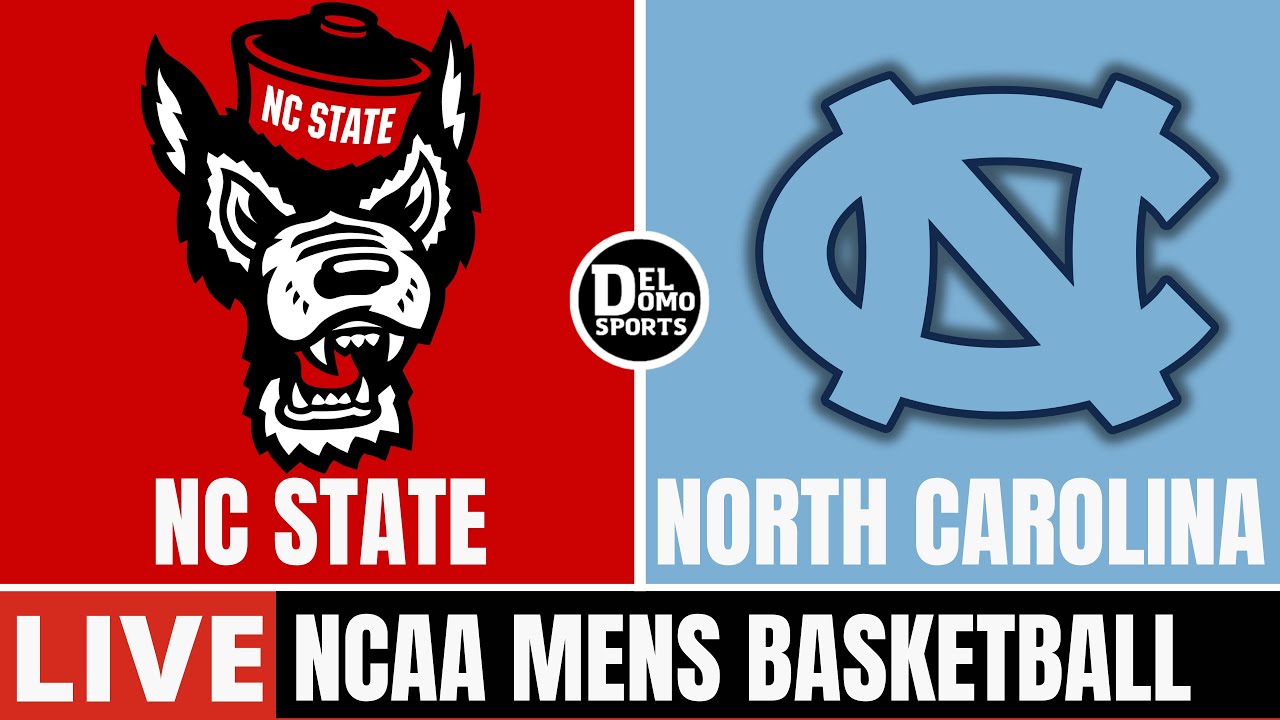 NC STATE VS NORTH CAROLINA 🏀 NCAAM Basketball Game Score - Feb 19, 2025 ...