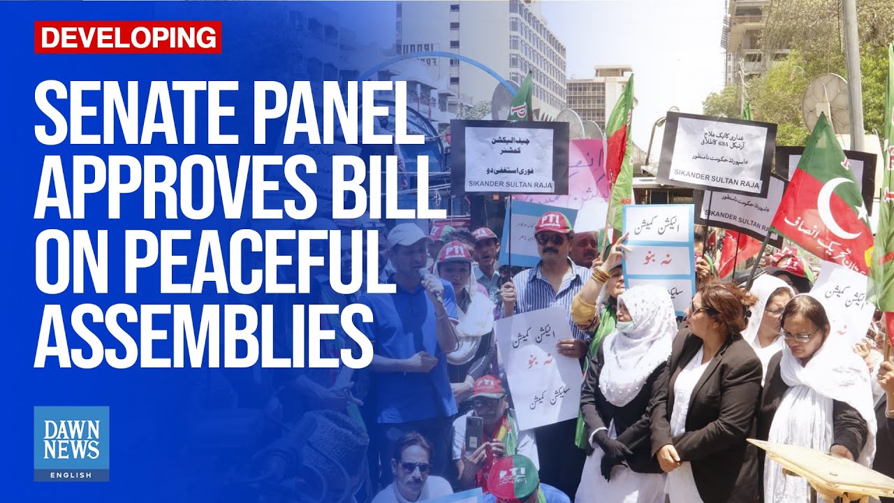 Senate Committee Approves Peaceful Assembly Bill for Islamabad | Dawn ...