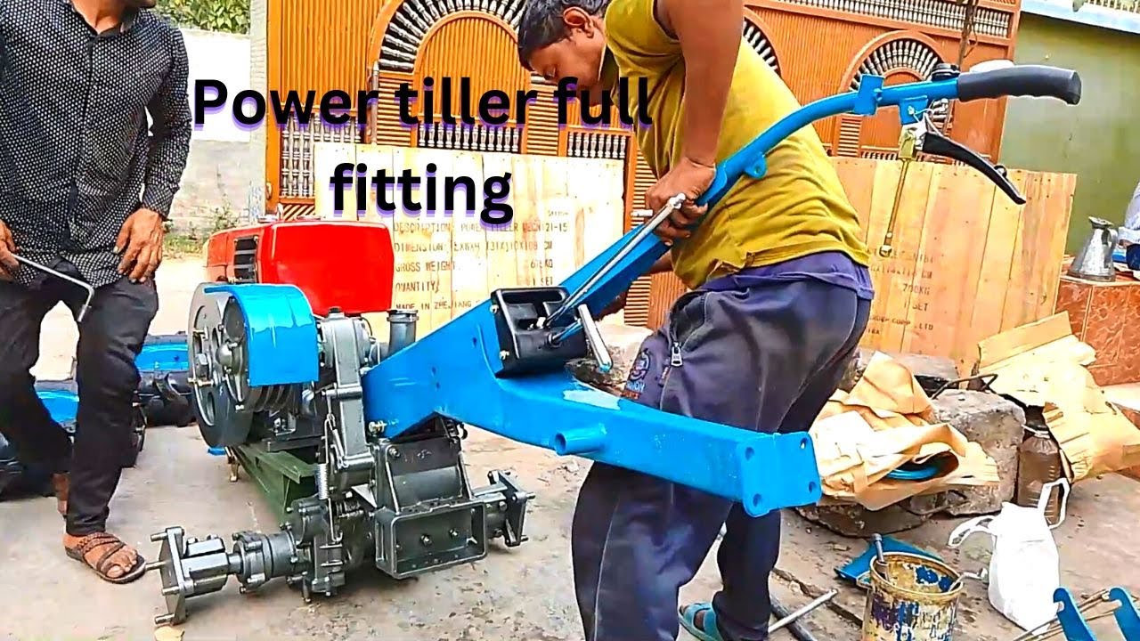 SIFANG POWER TILLER 18 BLADS FULL FITTING/20HP POWER TILLER... - YouTube