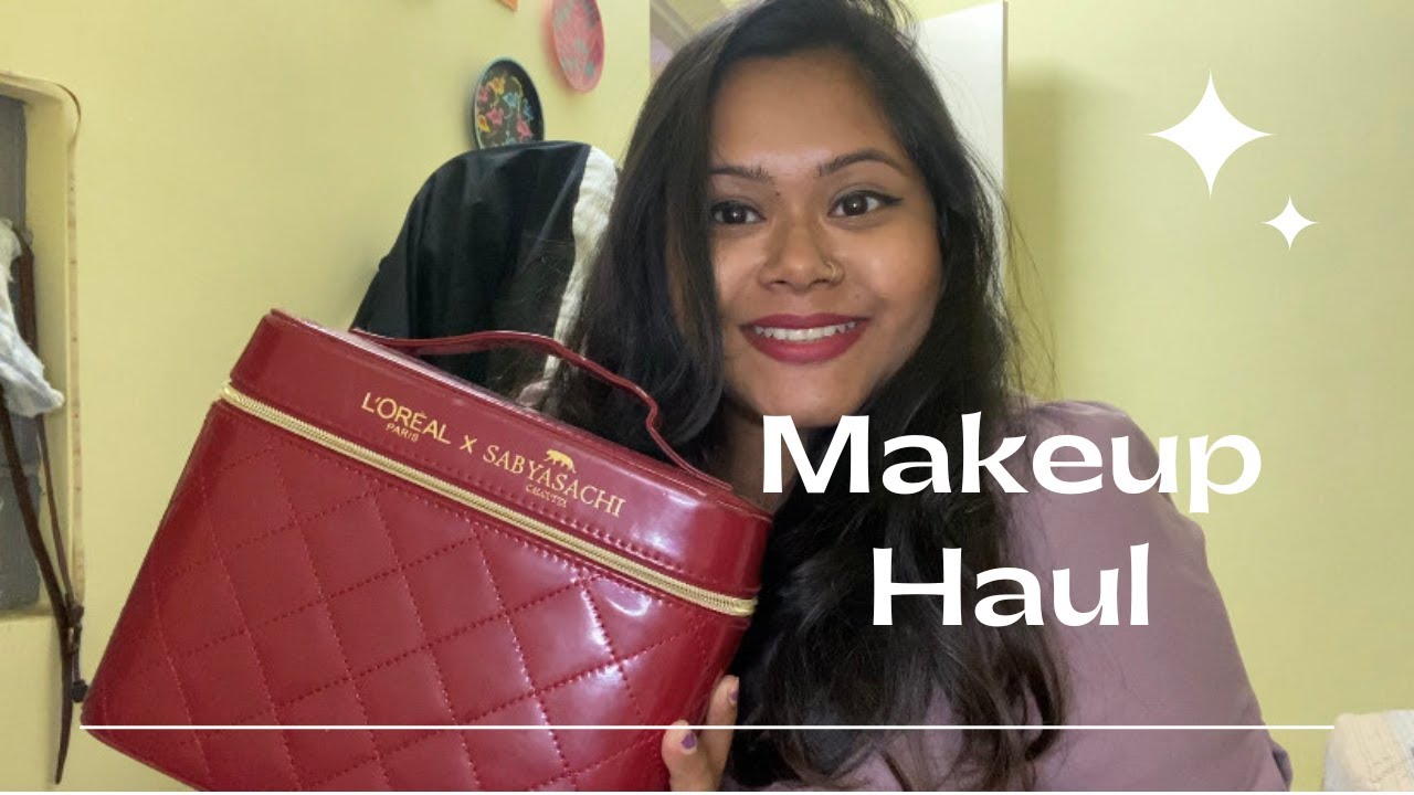 Huge Makeup Haul|| Makeup For Beginners - YouTube