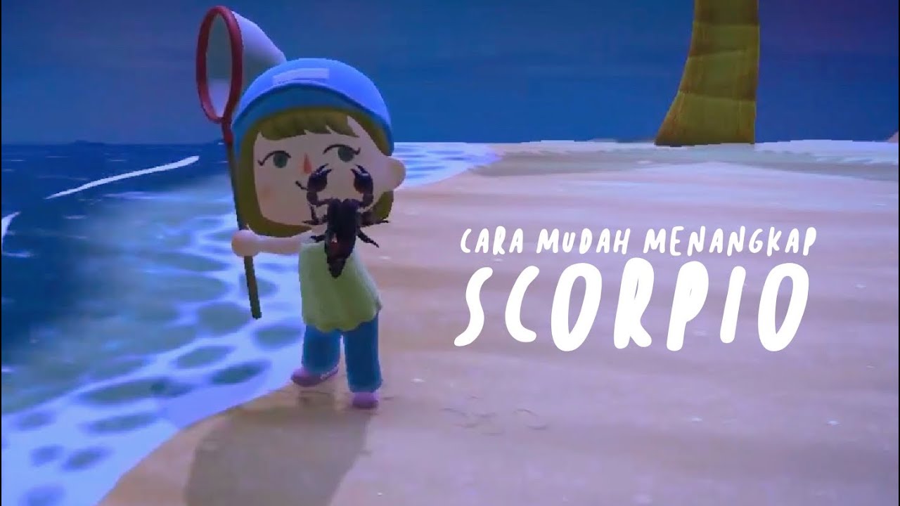 Tips Menangkap Scorpion di game Animal Crossing New Horizons - YouTube