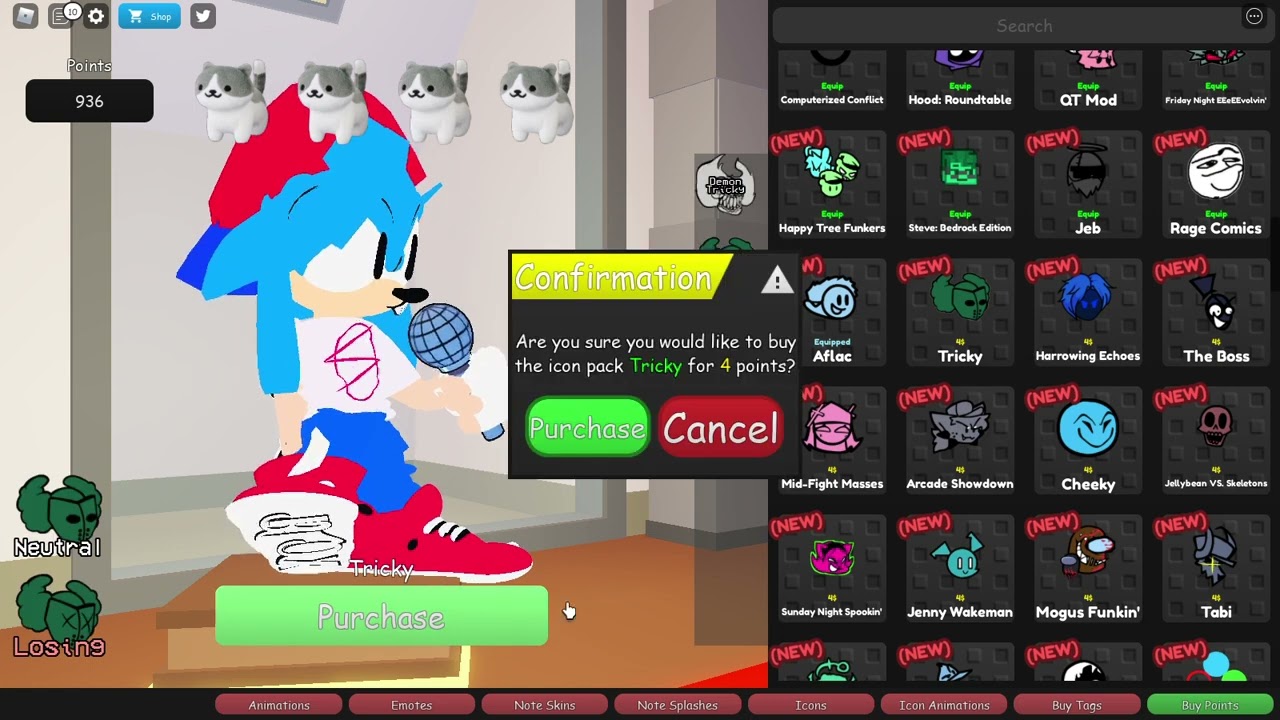 buying all icons on fnb - YouTube