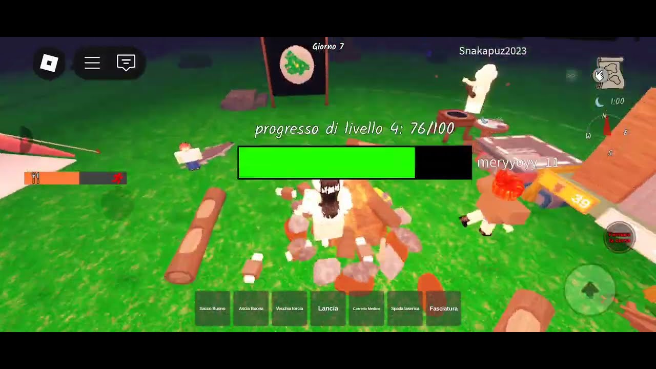 🌙 Roblox 99 Notti nella Foresta | Sopravvivo tra Sfide, Risate e ...