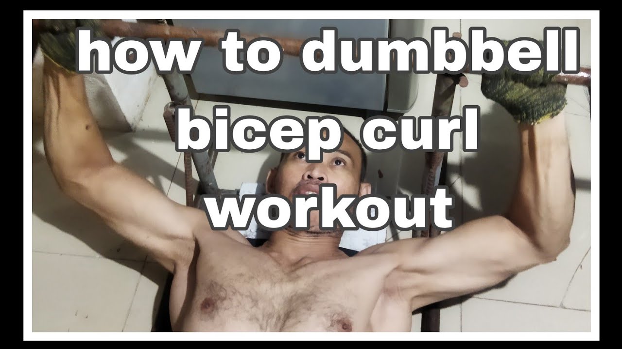 how to dumbbell bicep curl workout #workout #homegym - YouTube