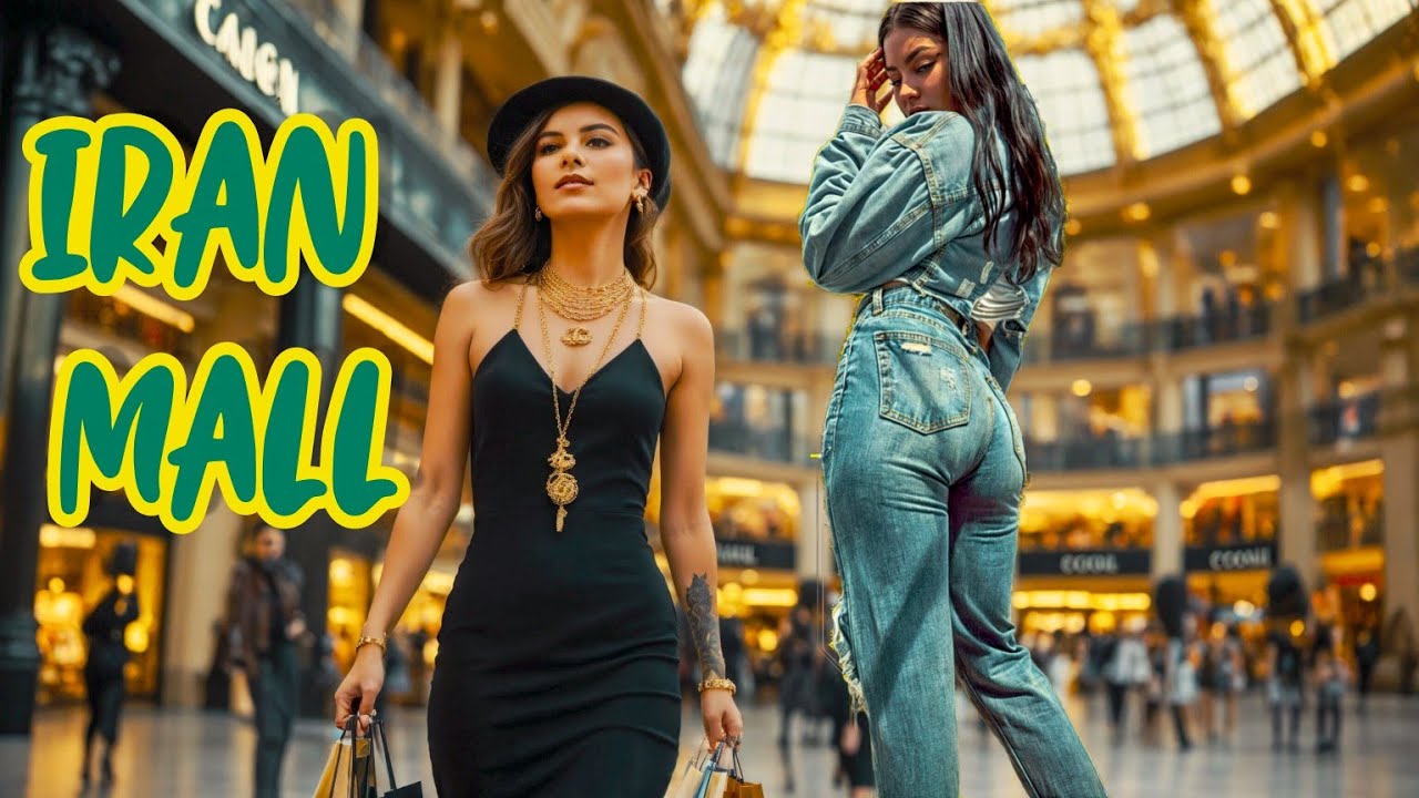 Exploring the Luxurious IranMall in Tehran | A Stroll in biggest Mall ...
