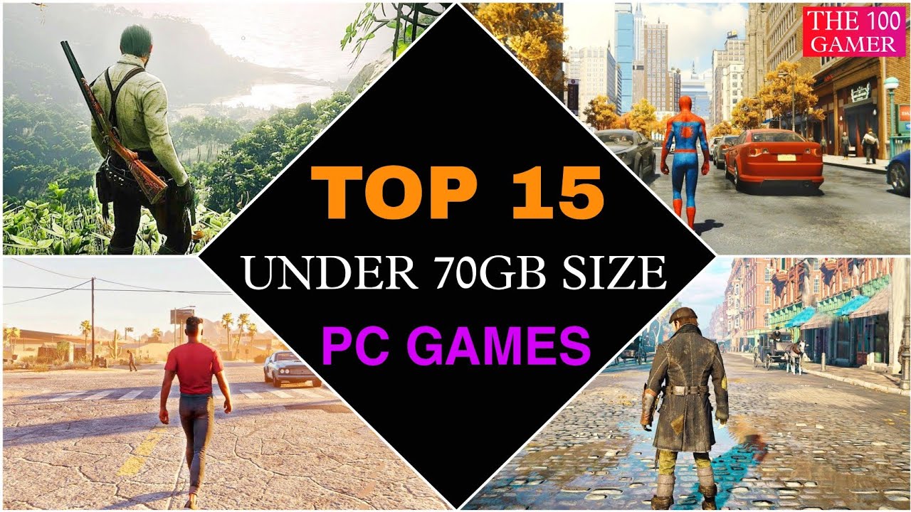 Top 15 Best Under 70GB Size PC Games 2022 - YouTube