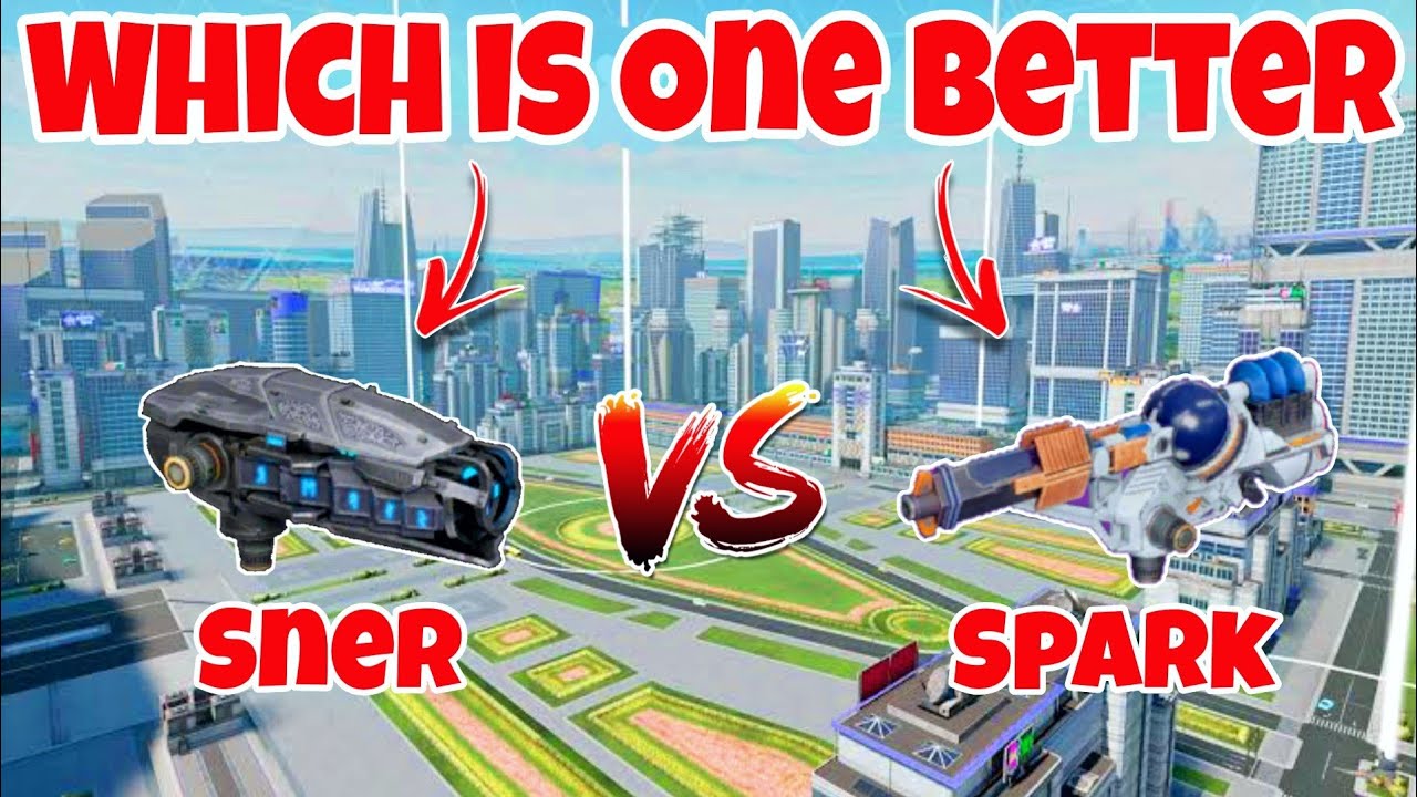 WR🔥Sner VS Spark Weapon Comparisons |WAR ROBOTS| - YouTube