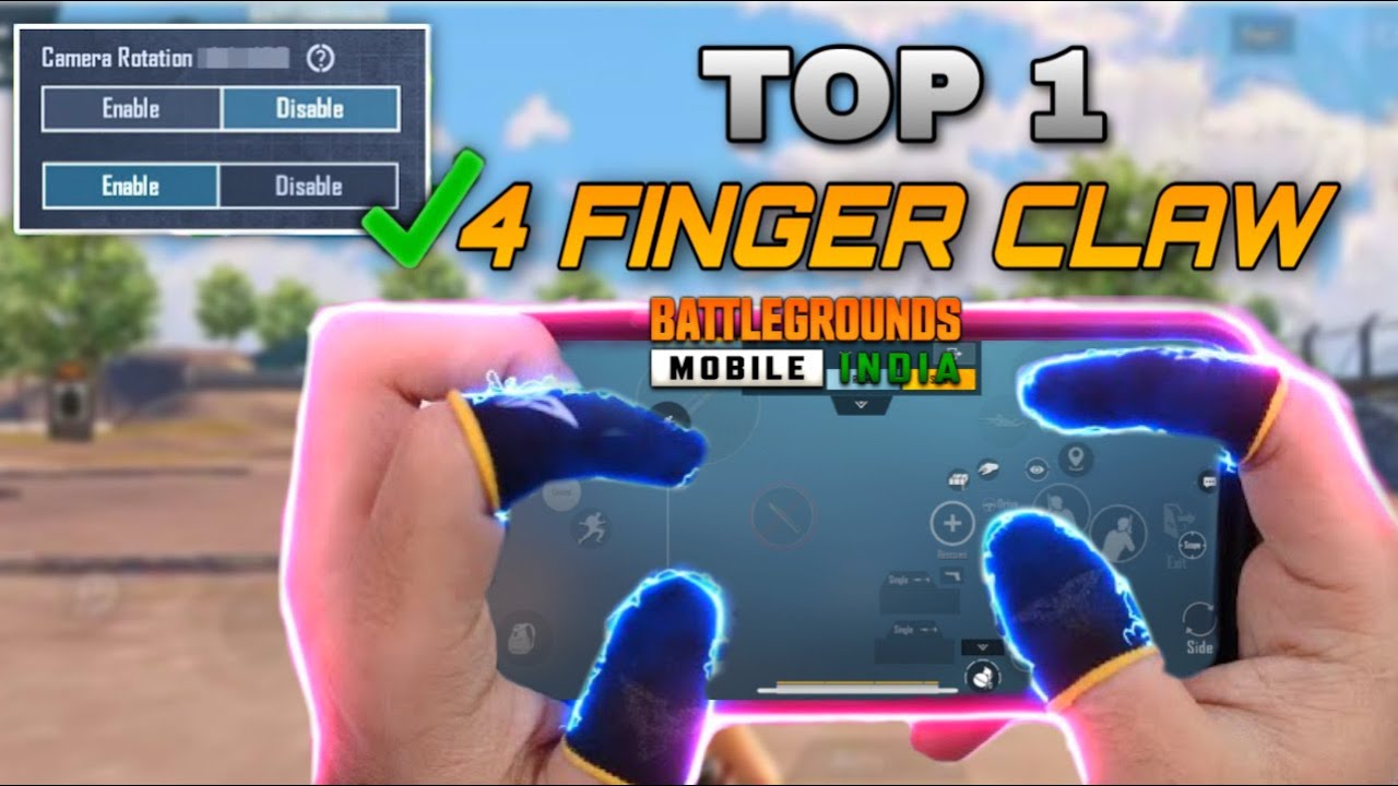4 Finger Claw Make Me Pro | Pubg Mobile - YouTube