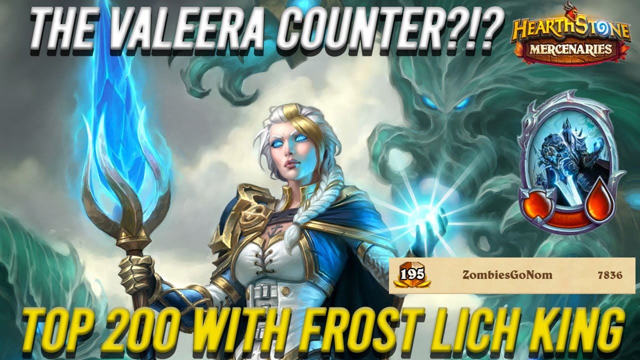 The Valeera Counter?!? Top 200 with Frost Lich King! No Cairne Diablo ...