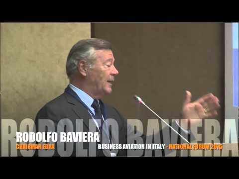 Intervento di apertura di Rodolfo Baviera, Chairman EBAA a "Business ...