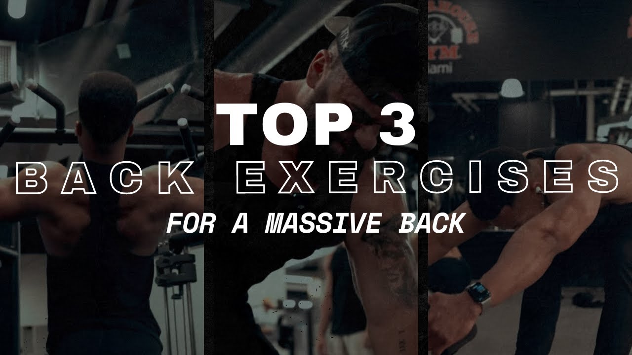 OUR TOP 3 BACK EXERCISES | FREE WORKOUT WEDNESDAY - EPISODE 1 - YouTube