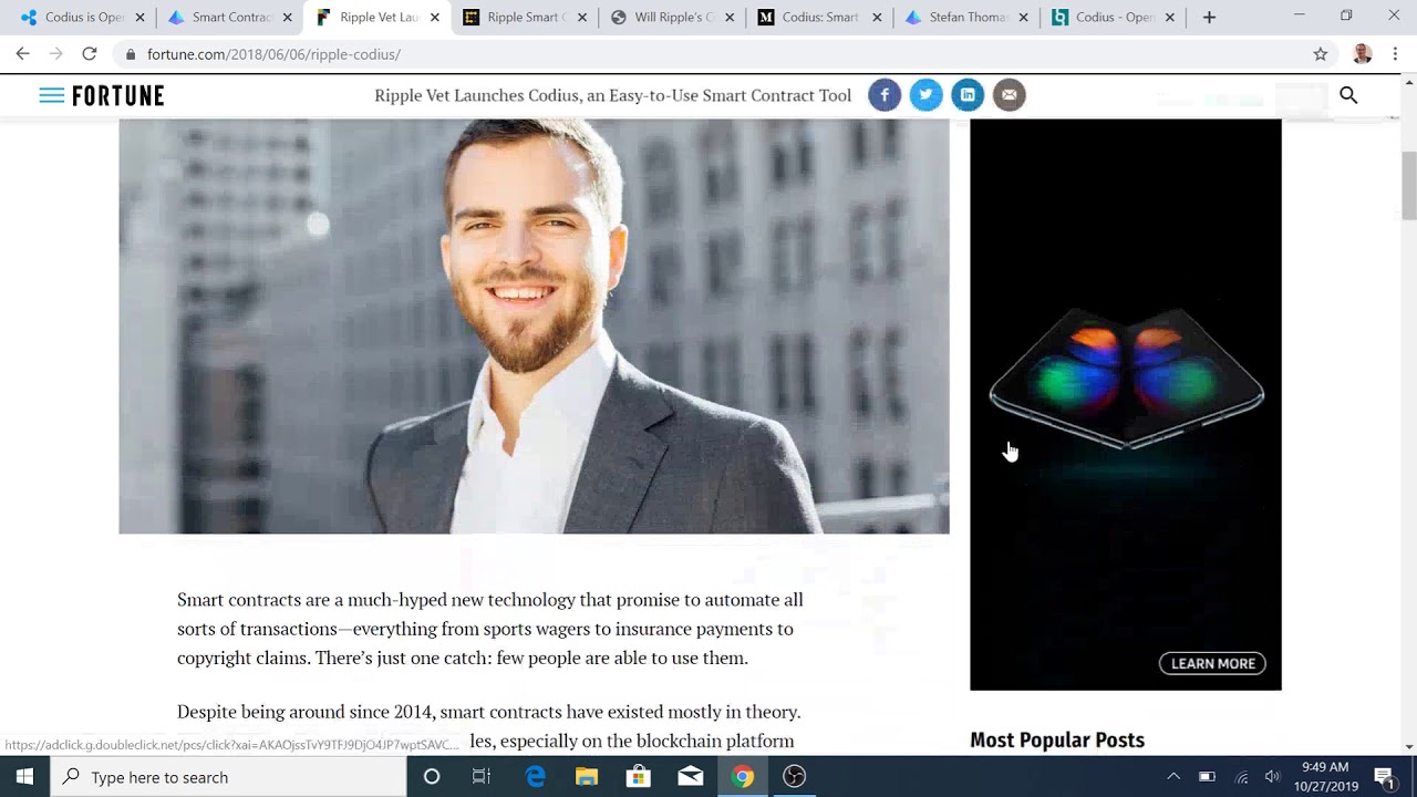 Codius.. What is it? Will it help xrp pricing? - YouTube
