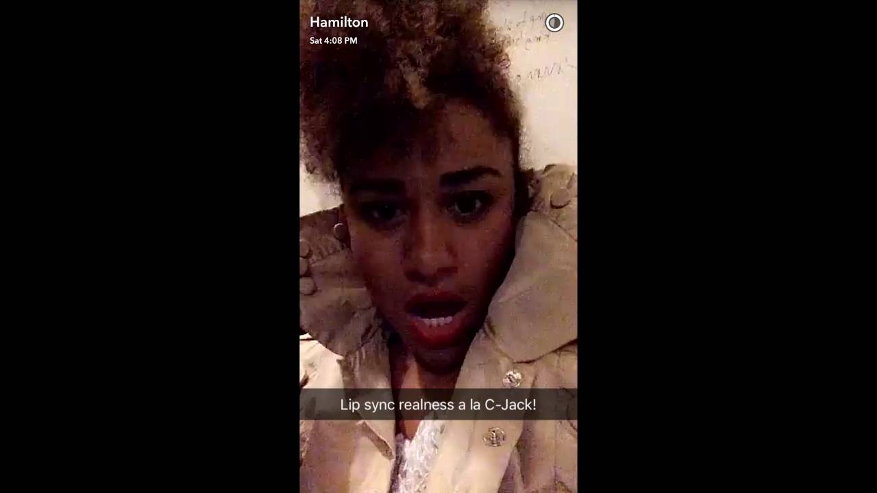 Hamilton Snapchat [7/2/16] - YouTube