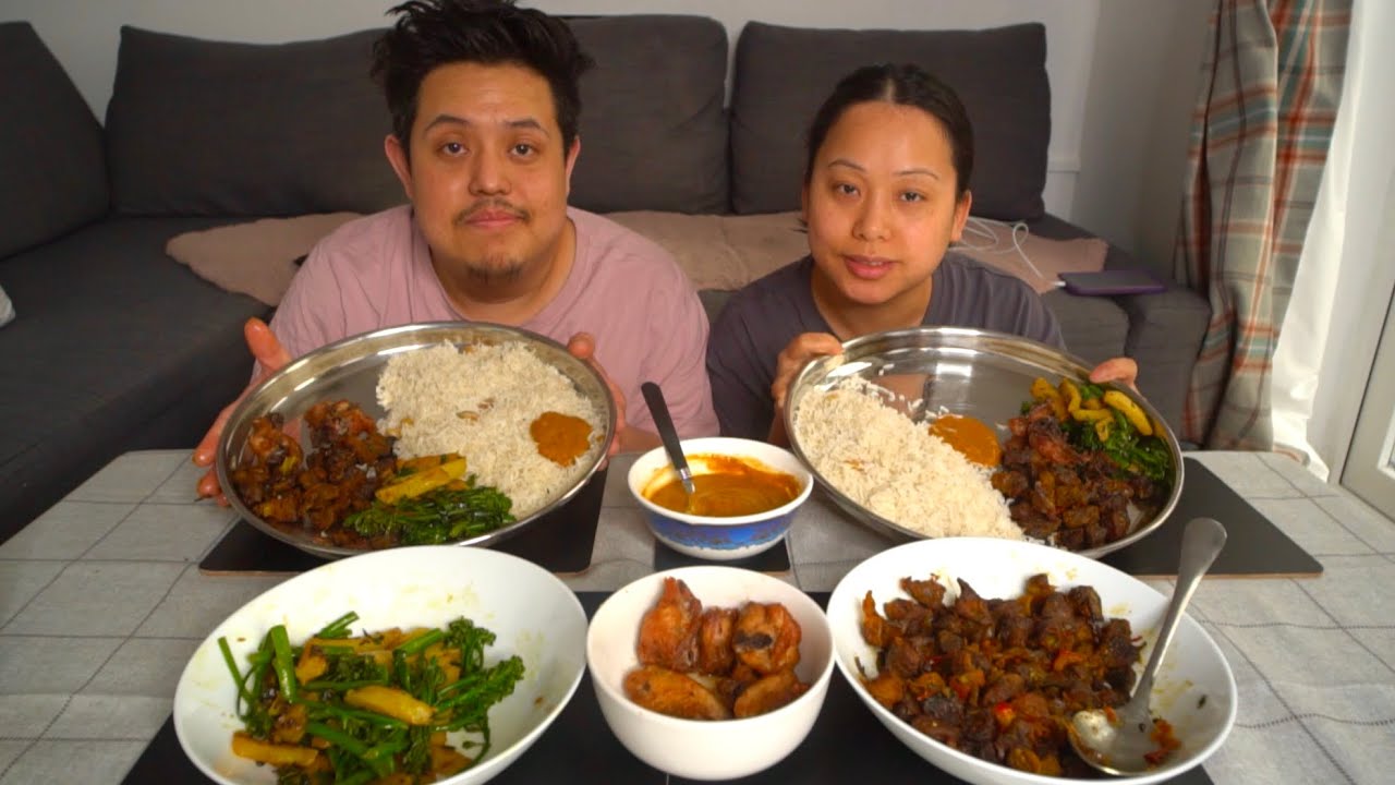 Nepali Style*Pilau Rice,Buff ko Curry ,Roast Chicken,Aloo Brocolini ...