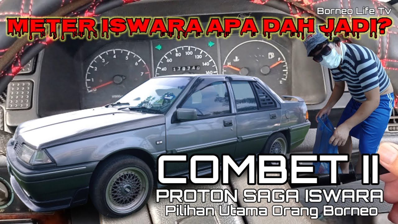 Meter Iswara Buat Hal | Kereta Legend | Proton Saga Iswara Sedan ...