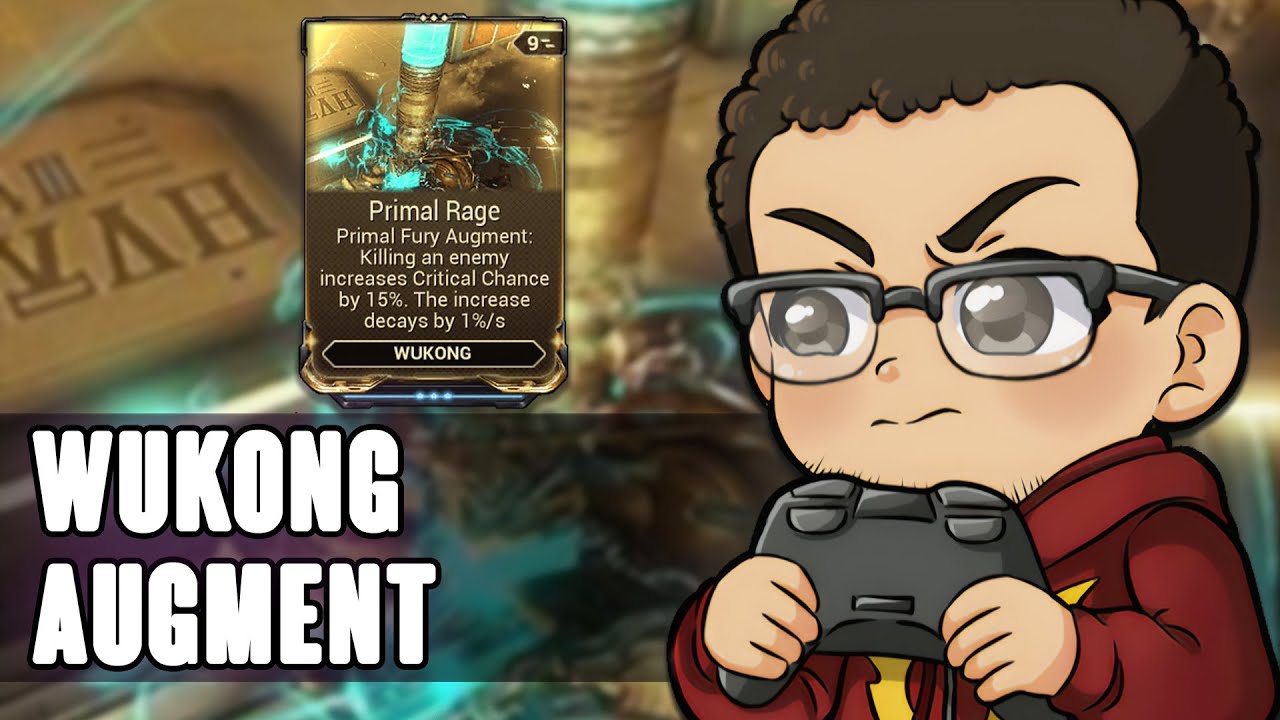 Warframe - How to Get Wukong's Primal Rage Augment Mod - YouTube