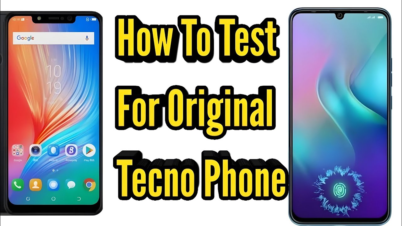 How To Check For Original/Genuine Tecno Mobile Phone 2024 - YouTube