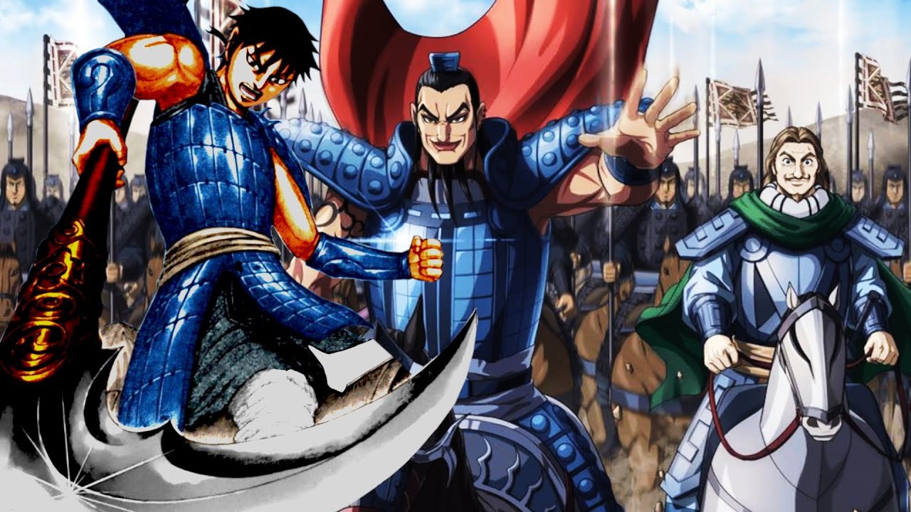 SHIN COMEÇA A USAR A GLAIVE DE OUKI | A MARCHA PARA ZHAO | Kingdom Vol ...