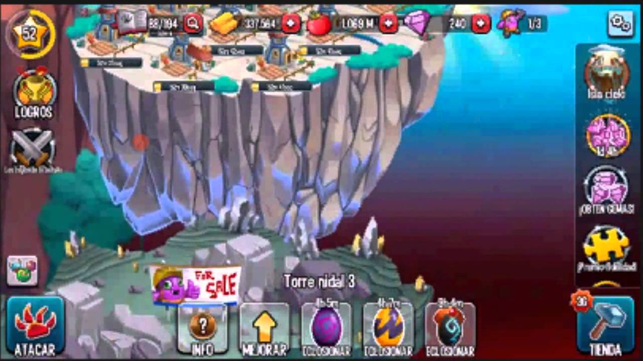 Monster Legends-Arch Knight y Darknubis - YouTube